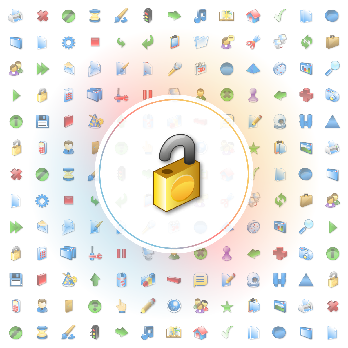 Unlock Icon - Iconshock