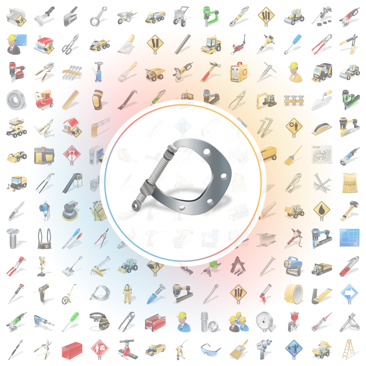 Clamp Icon - Iconshock