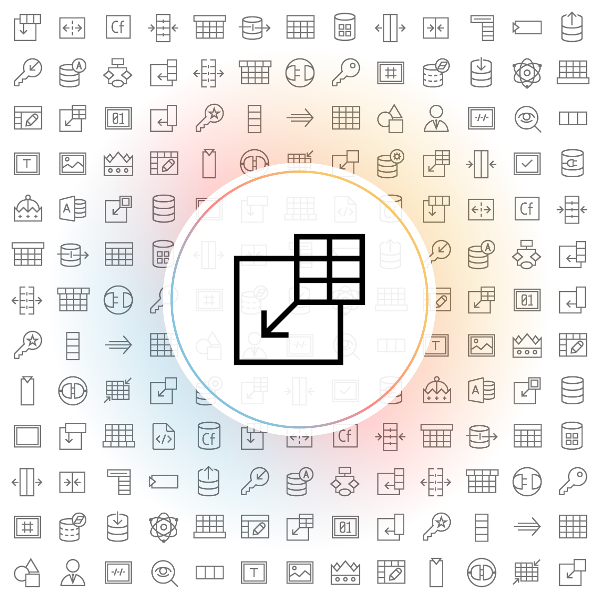 Multidimensional Icons - Iconshock