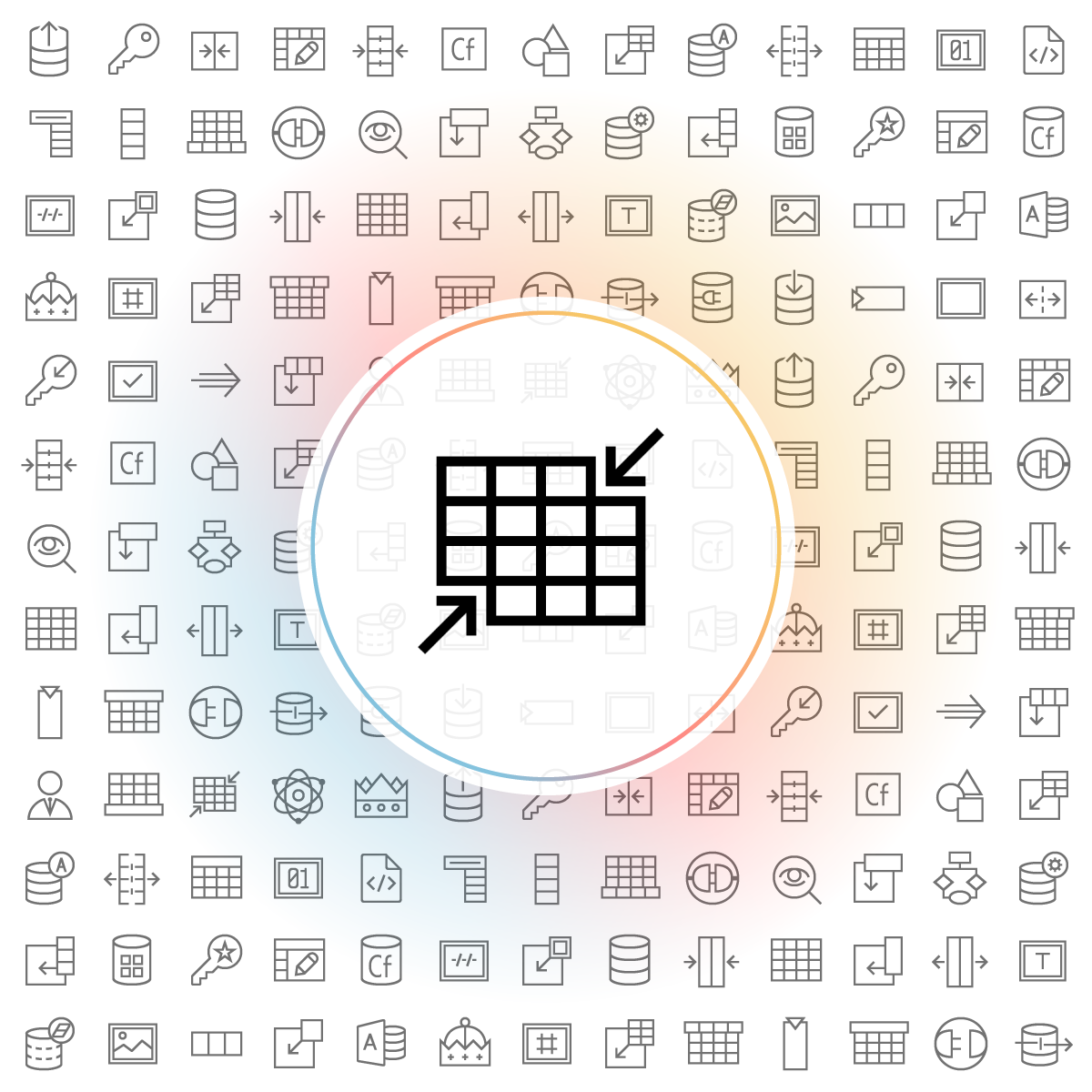 Merge_tables Icons - Iconshock