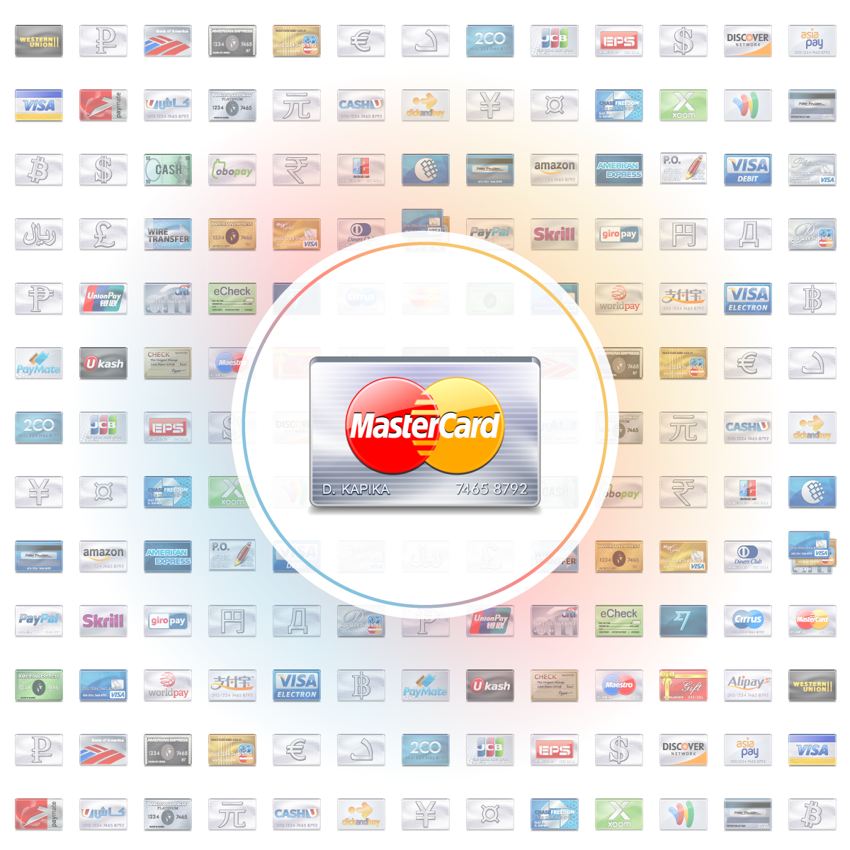 Mastercard Icon - Iconshock