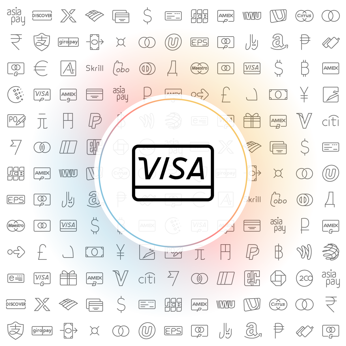 Visa electron Icons - Iconshock