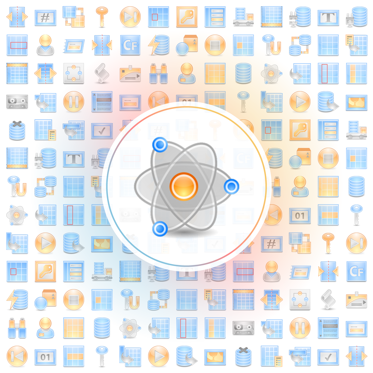 Atom Icon - Iconshock