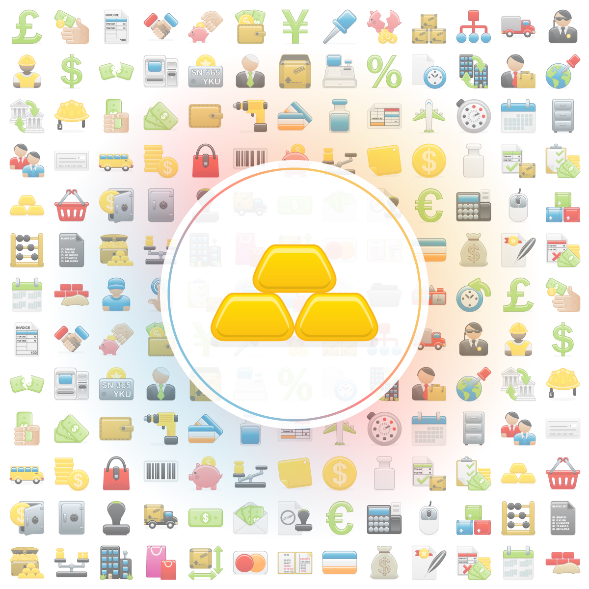 Gold Icon - Iconshock