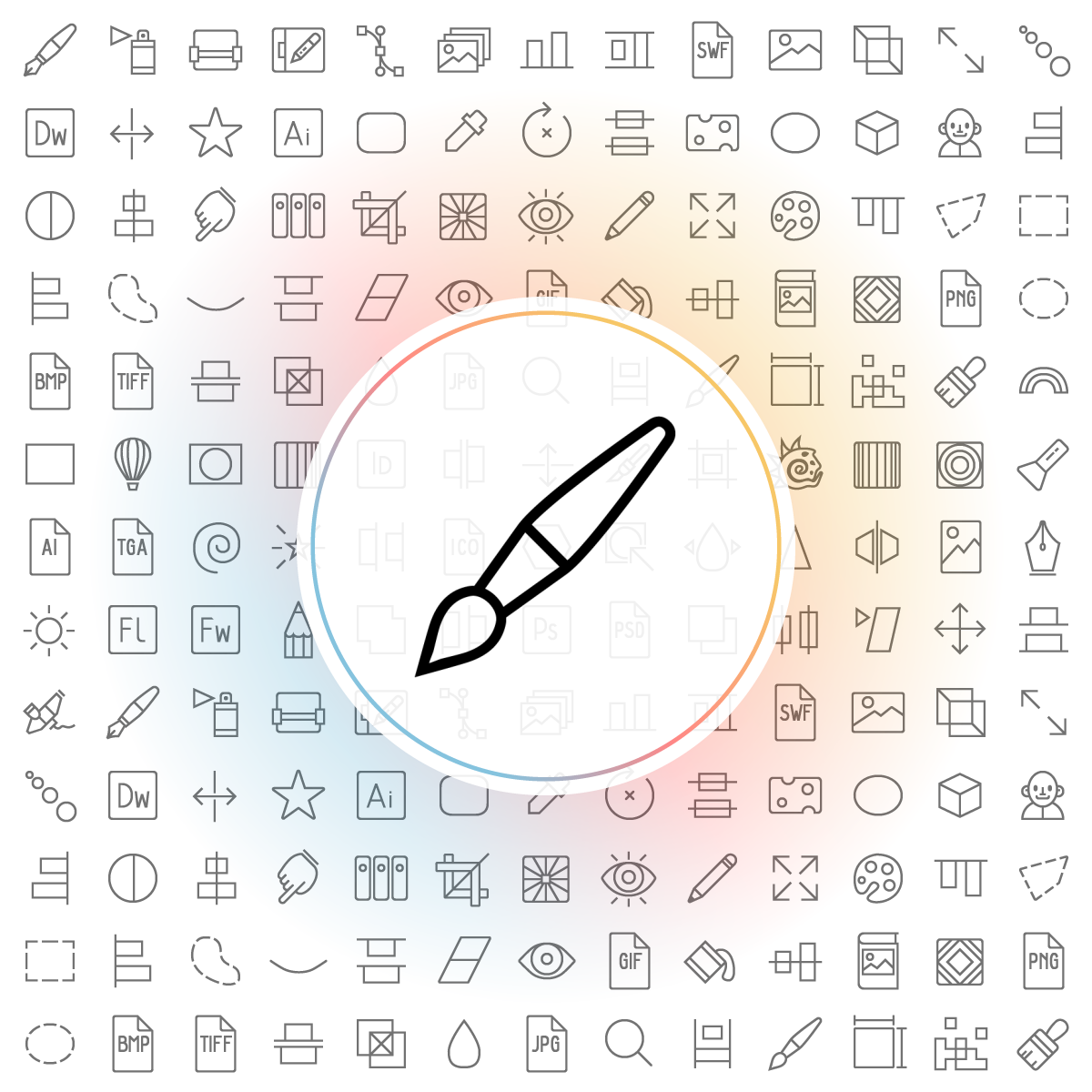 Brush Icons - Iconshock