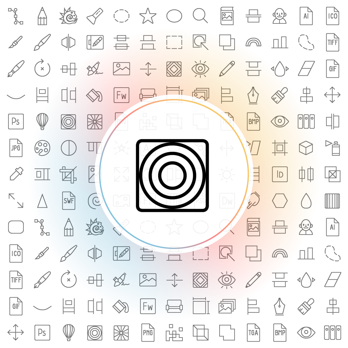 Radial Icons - Iconshock