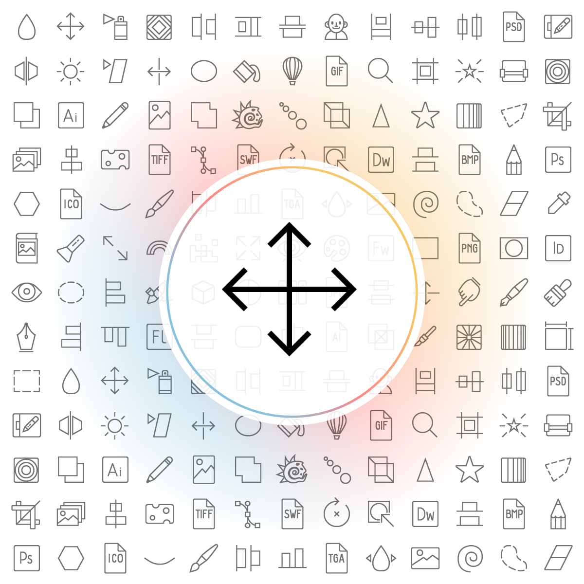 Displacement Icons - Iconshock