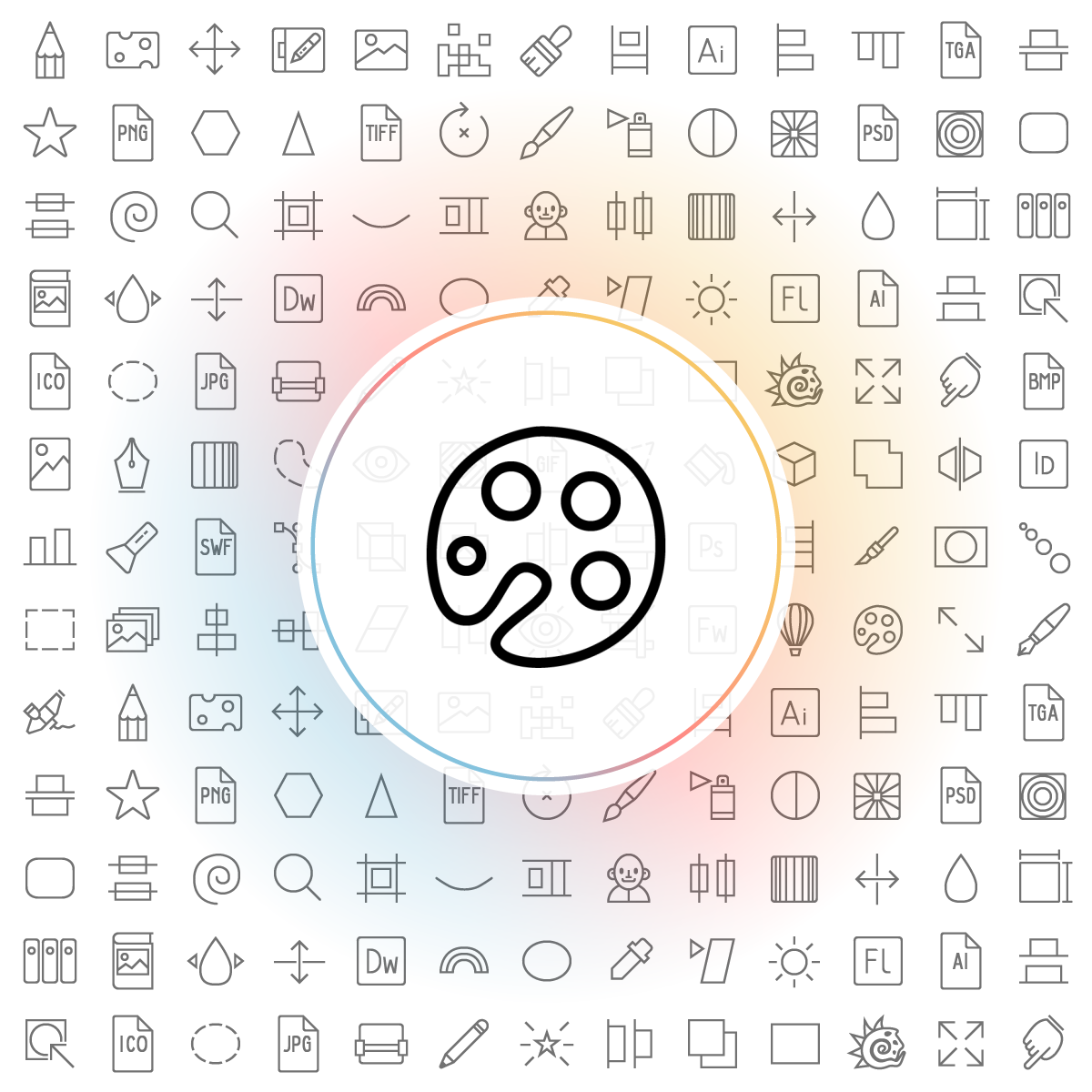 Acrylic Icons - Iconshock