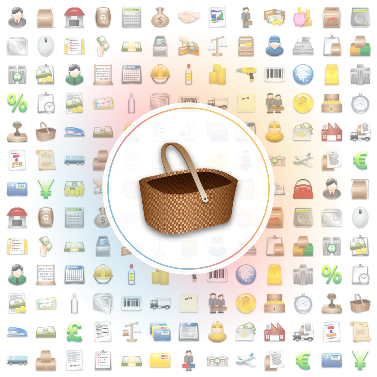 Basket Icon - Iconshock