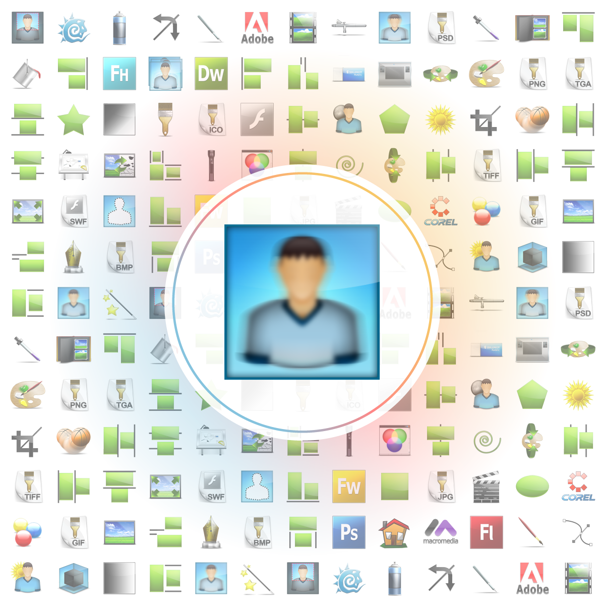 Blur Icon - Iconshock