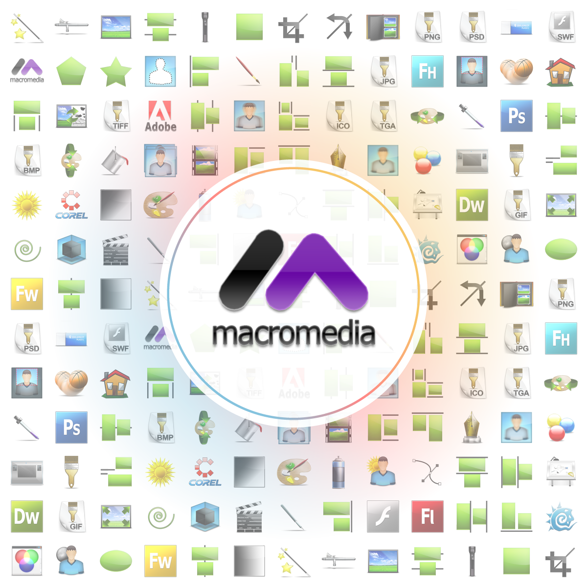 Macromedia Icon - Iconshock
