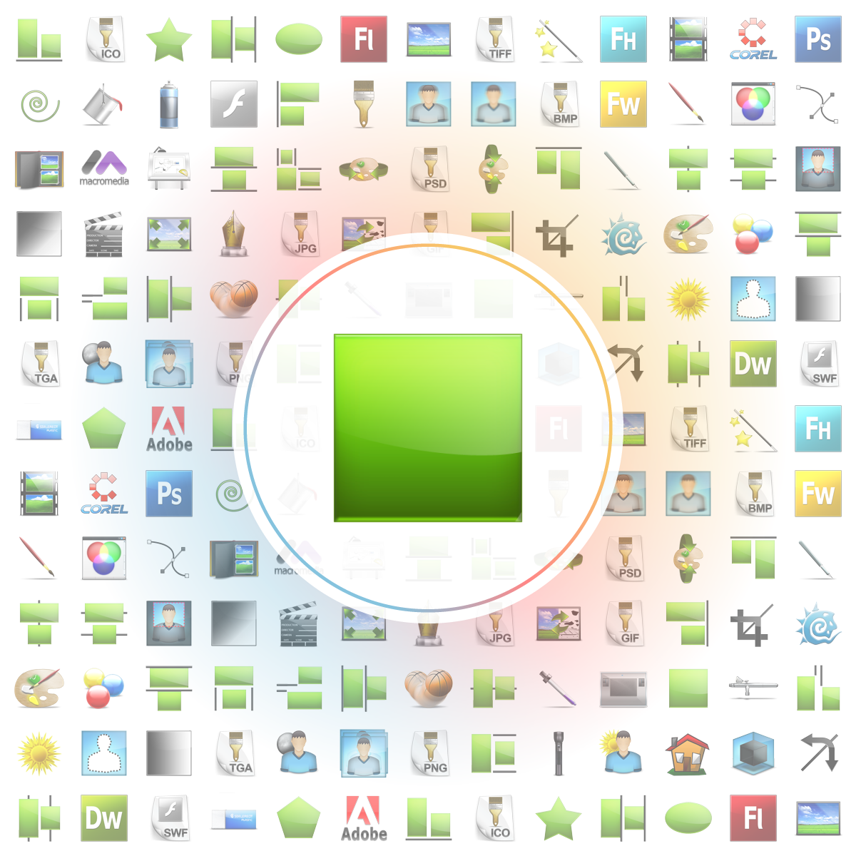 Square Icon - Iconshock