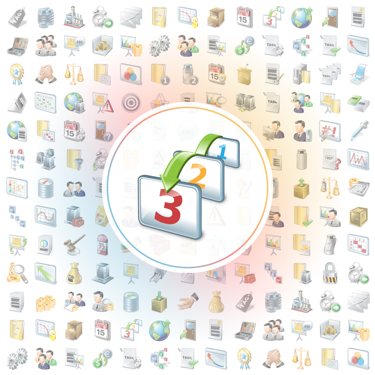 Phases Icon - Iconshock