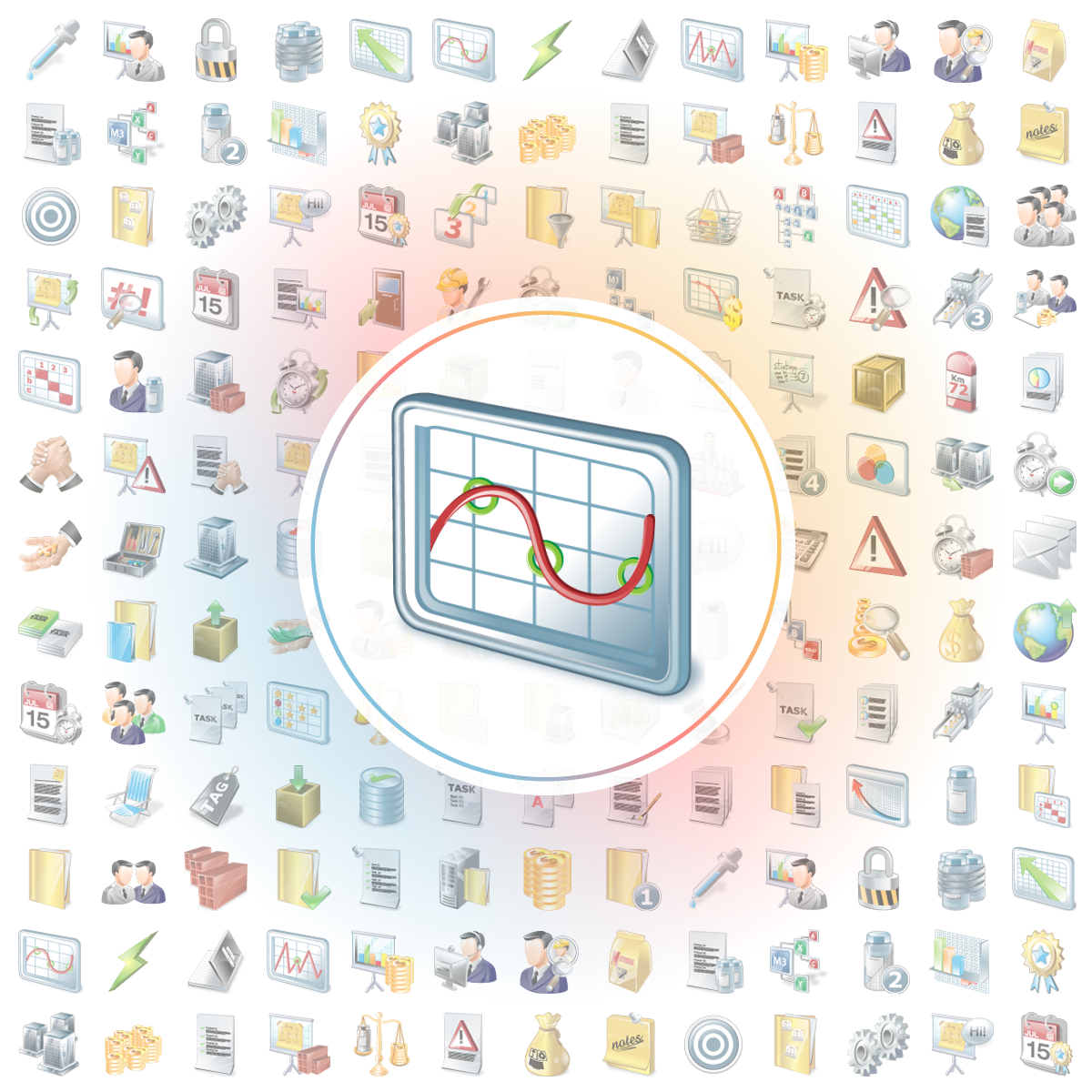 Sigmoid curve Icon - Iconshock