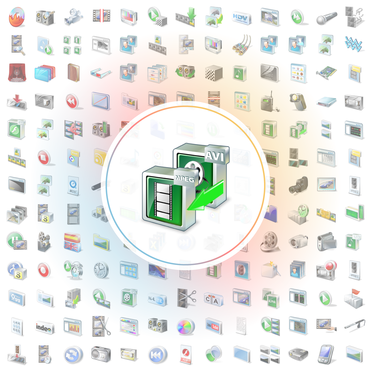 Transcode Icon - Iconshock