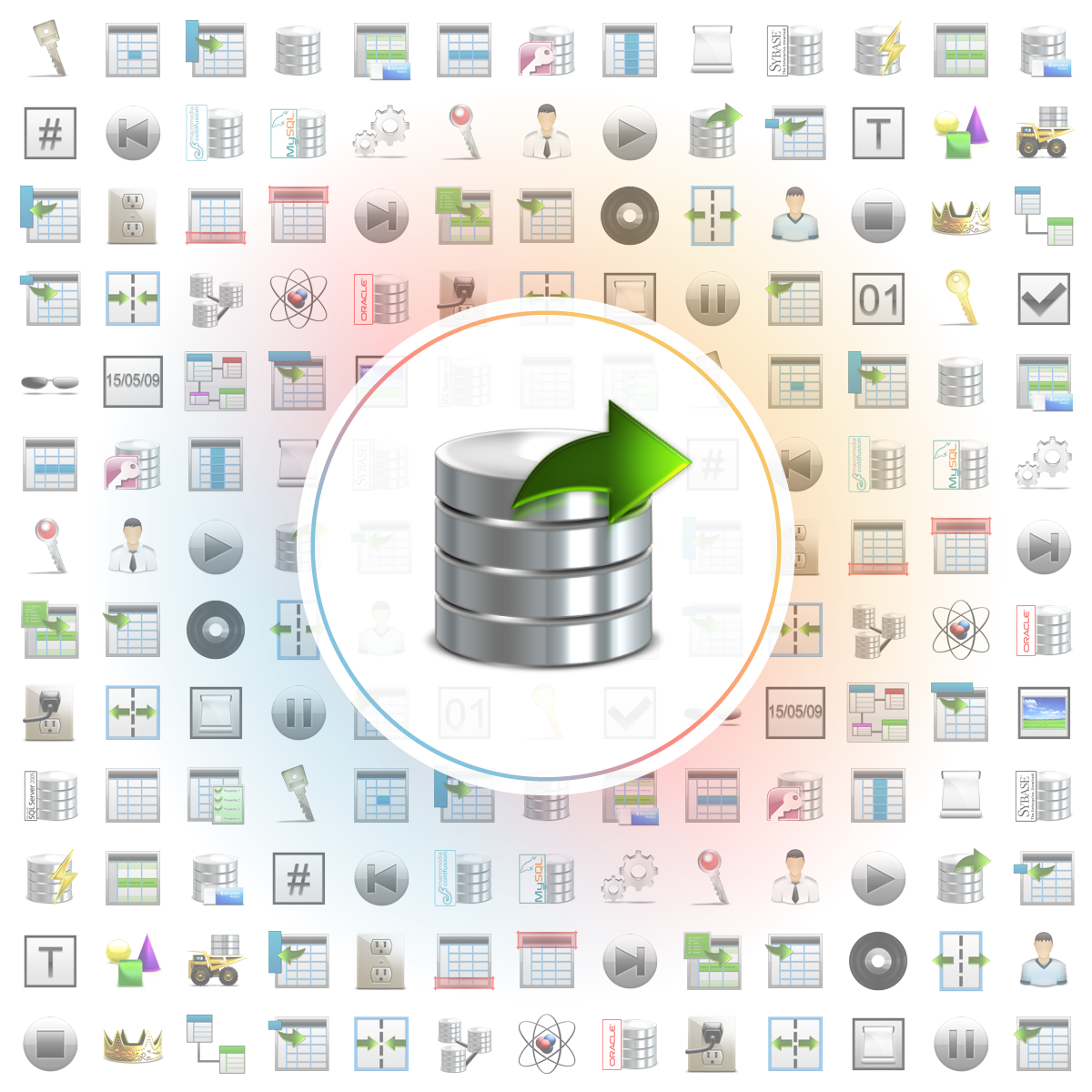 Export database Icon - Iconshock