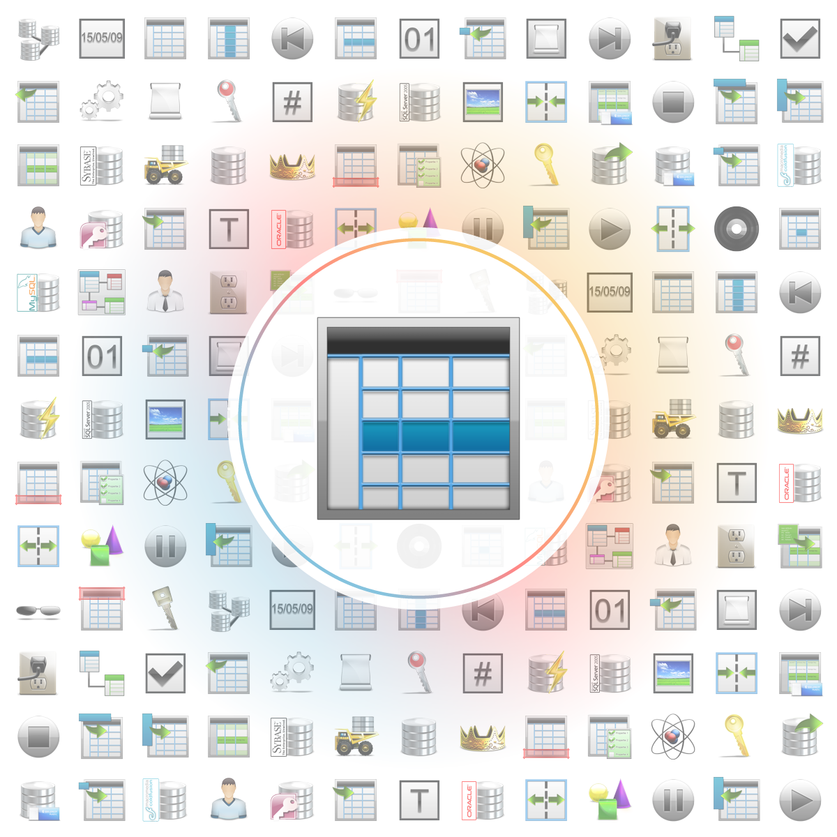 Row Icon - Iconshock