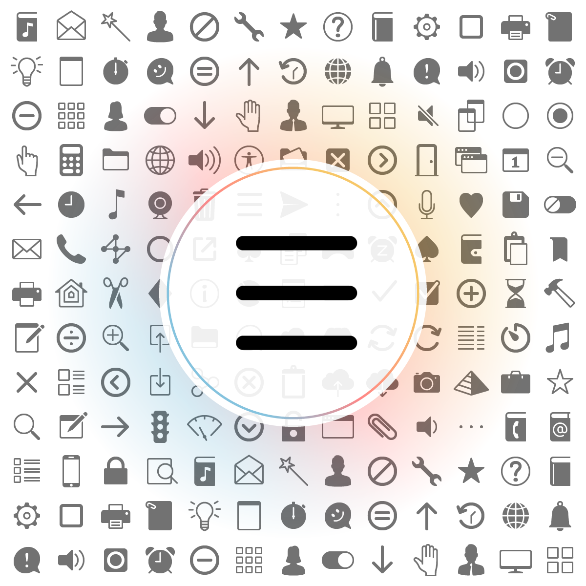 Menu Icon - Iconshock