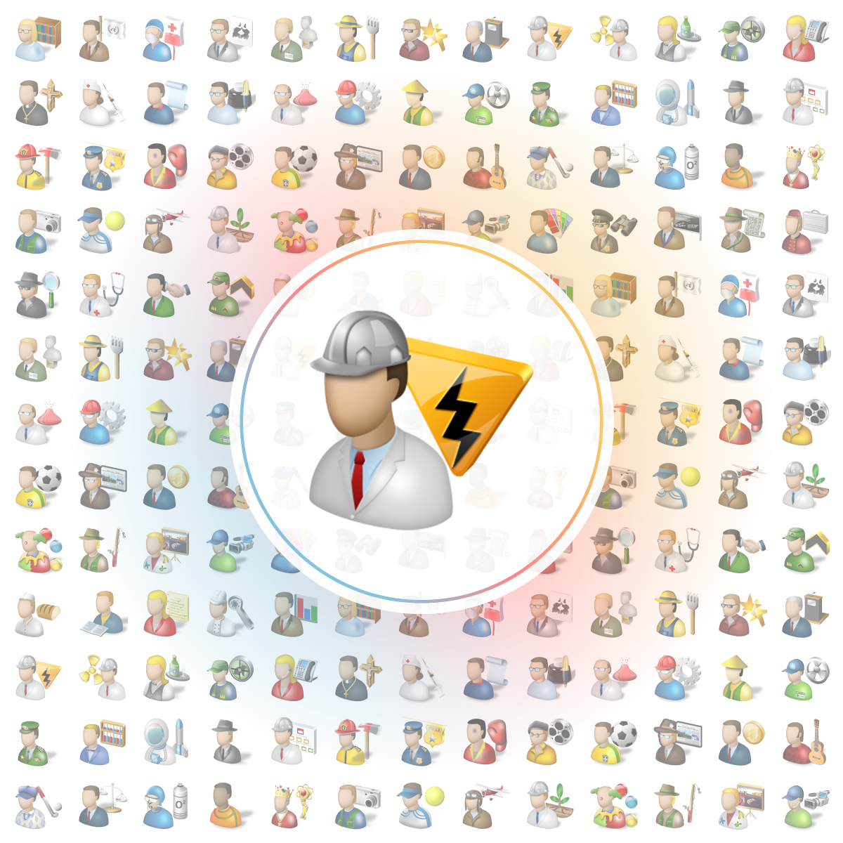 Electrical engineer Icon - Iconshock