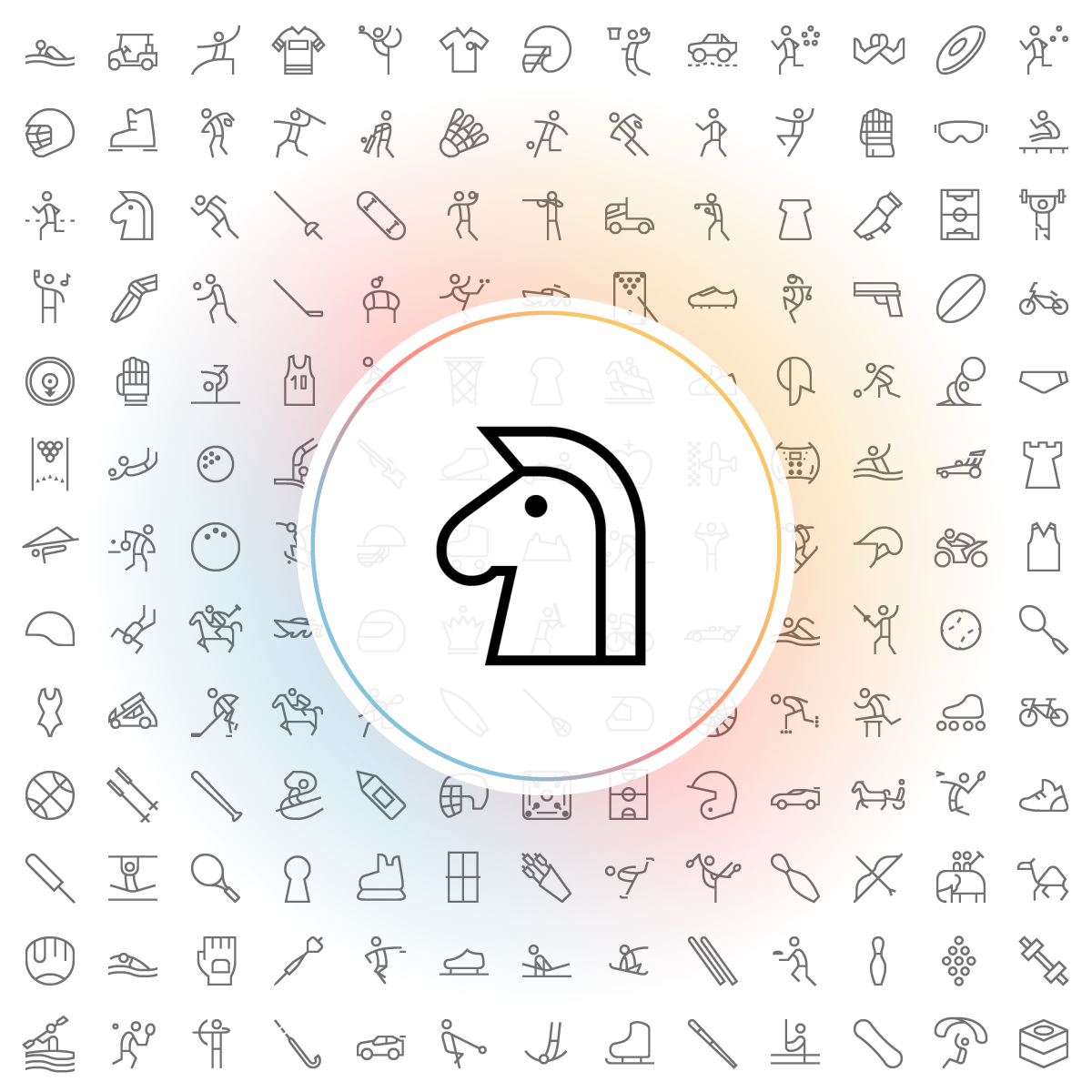 White knight Icons - Iconshock