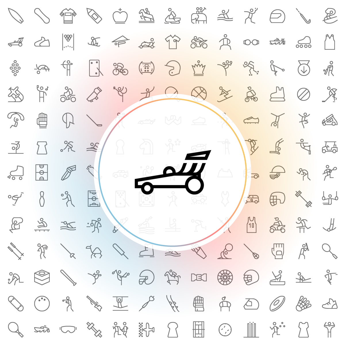 Dragster Icon - Iconshock