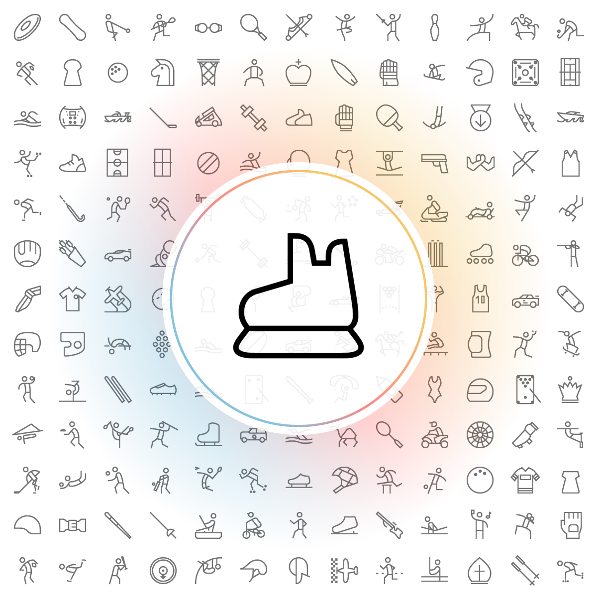 Ice blades Icons - Iconshock