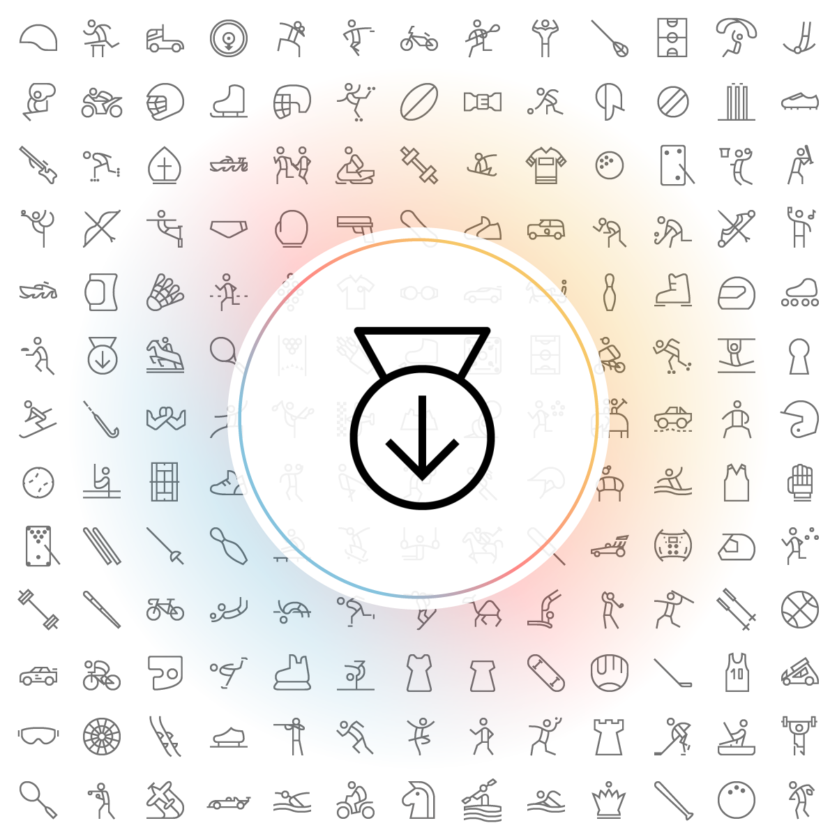 Ballistic exercise Icons - Iconshock