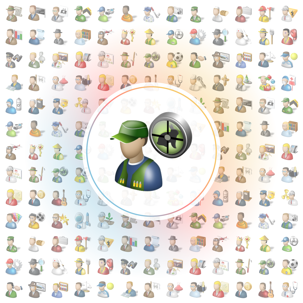 Hunter Icon - Iconshock