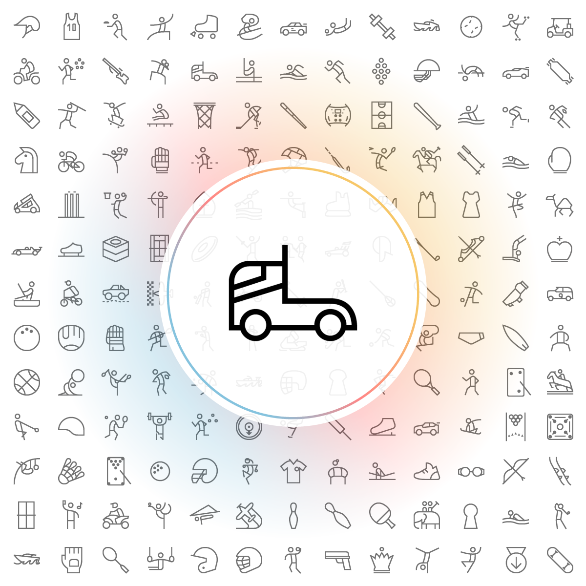 Truck_racing Icons - Iconshock