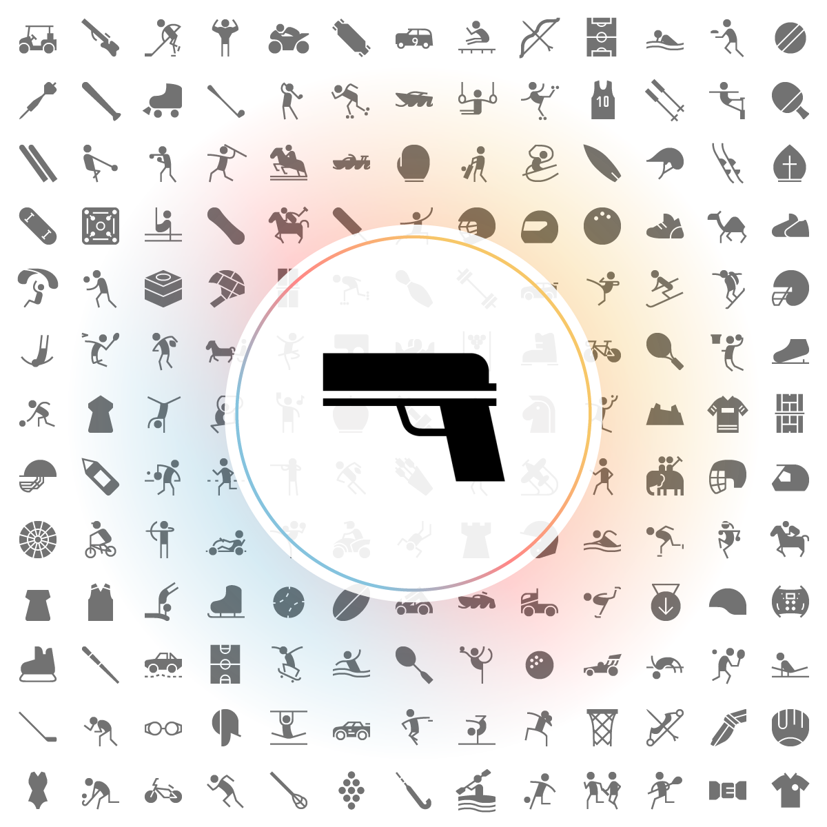 Airsoft Icon - Iconshock