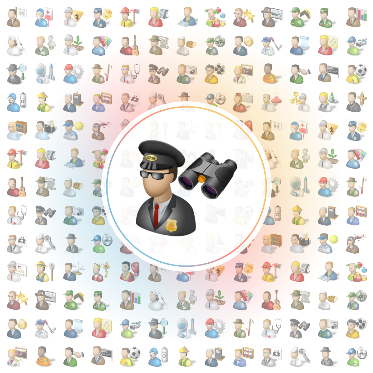 Watchman Icon - Iconshock