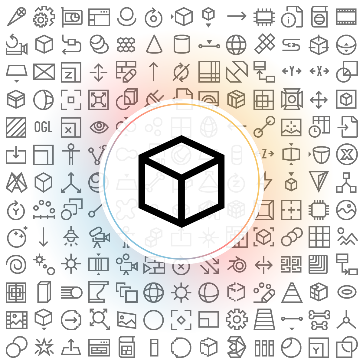 Cube Icon - Iconshock