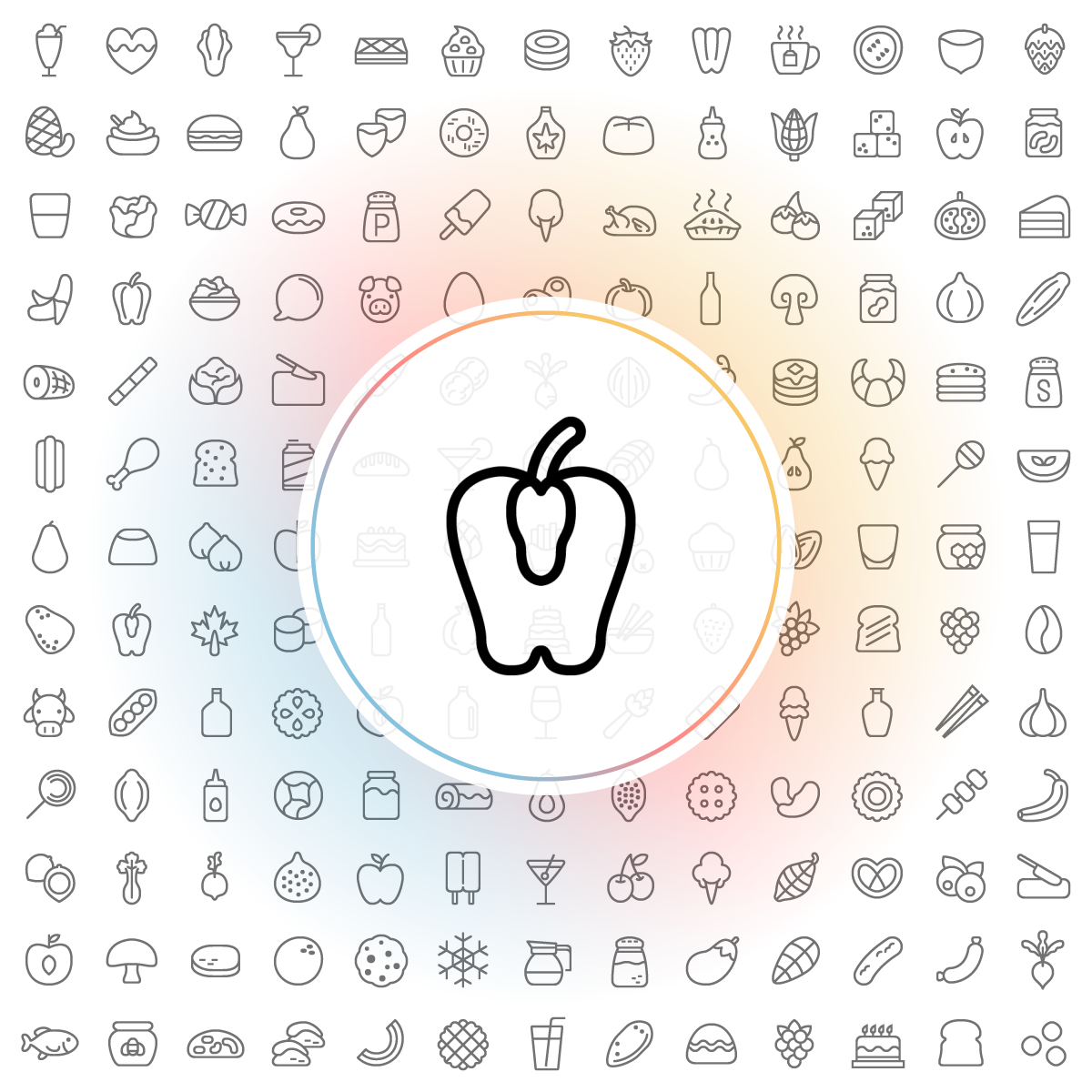 Bell pepper 2 Icons - Iconshock