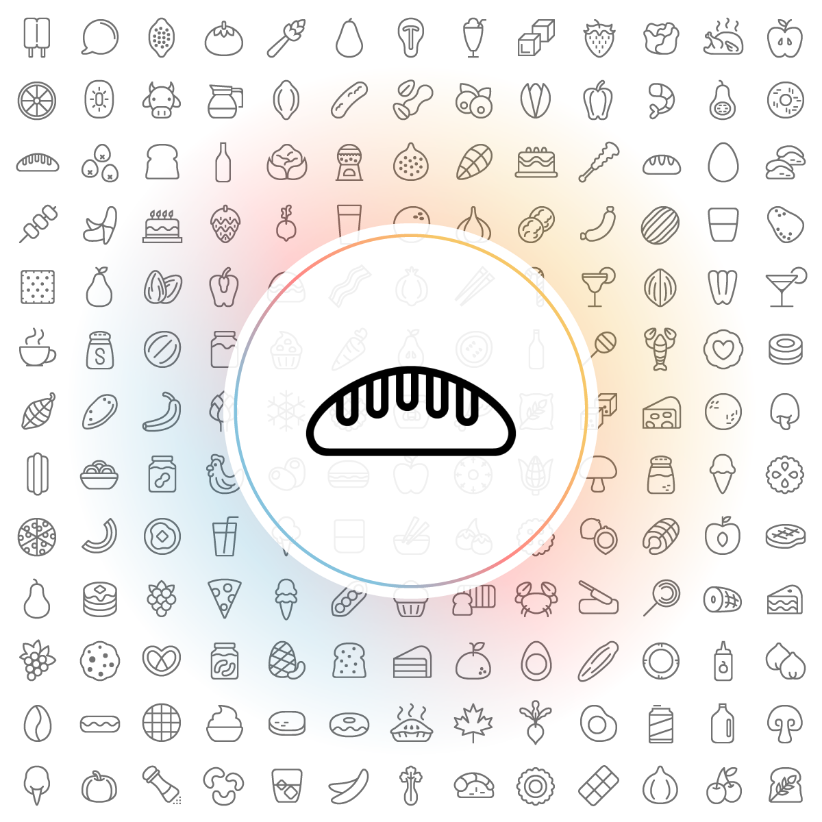 Pan molde Icons - Iconshock