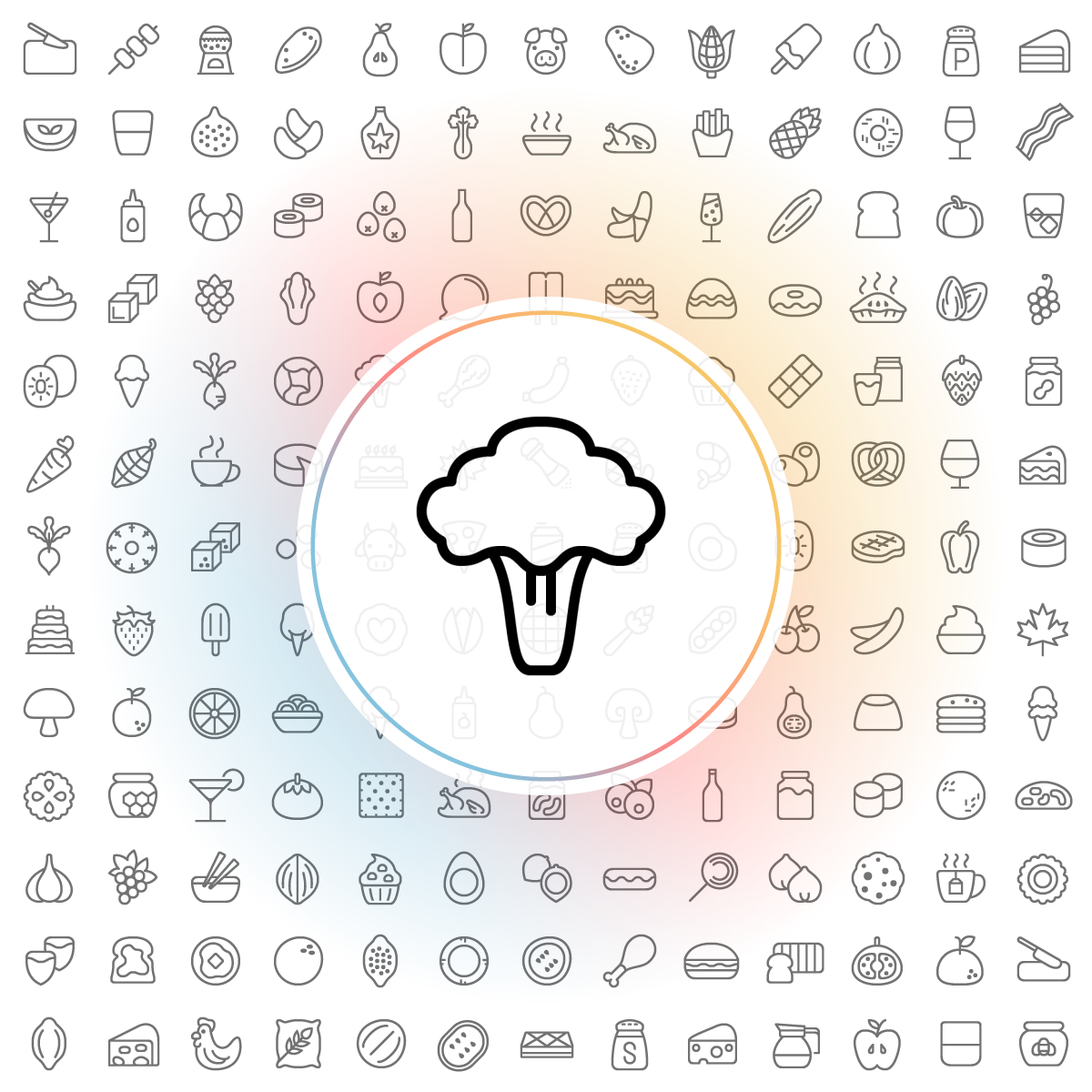 Broccoli Icons - Iconshock