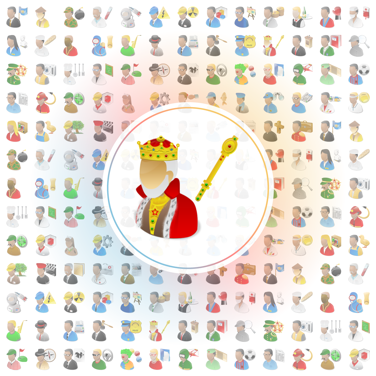 King Icon - Iconshock