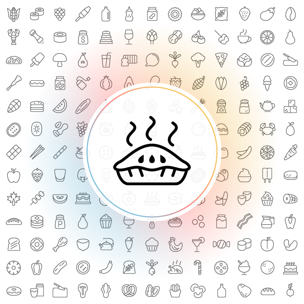 Pie Icons - Iconshock