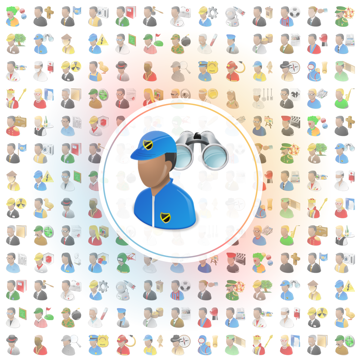 Watchman Icon - Iconshock