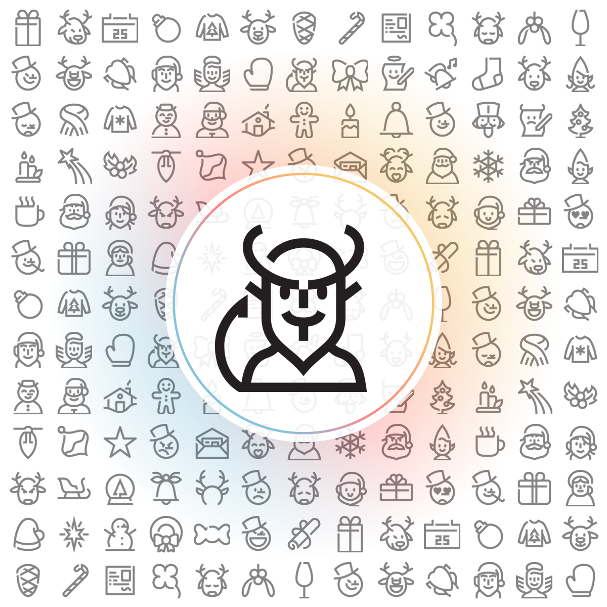 Krampus Icon - Iconshock