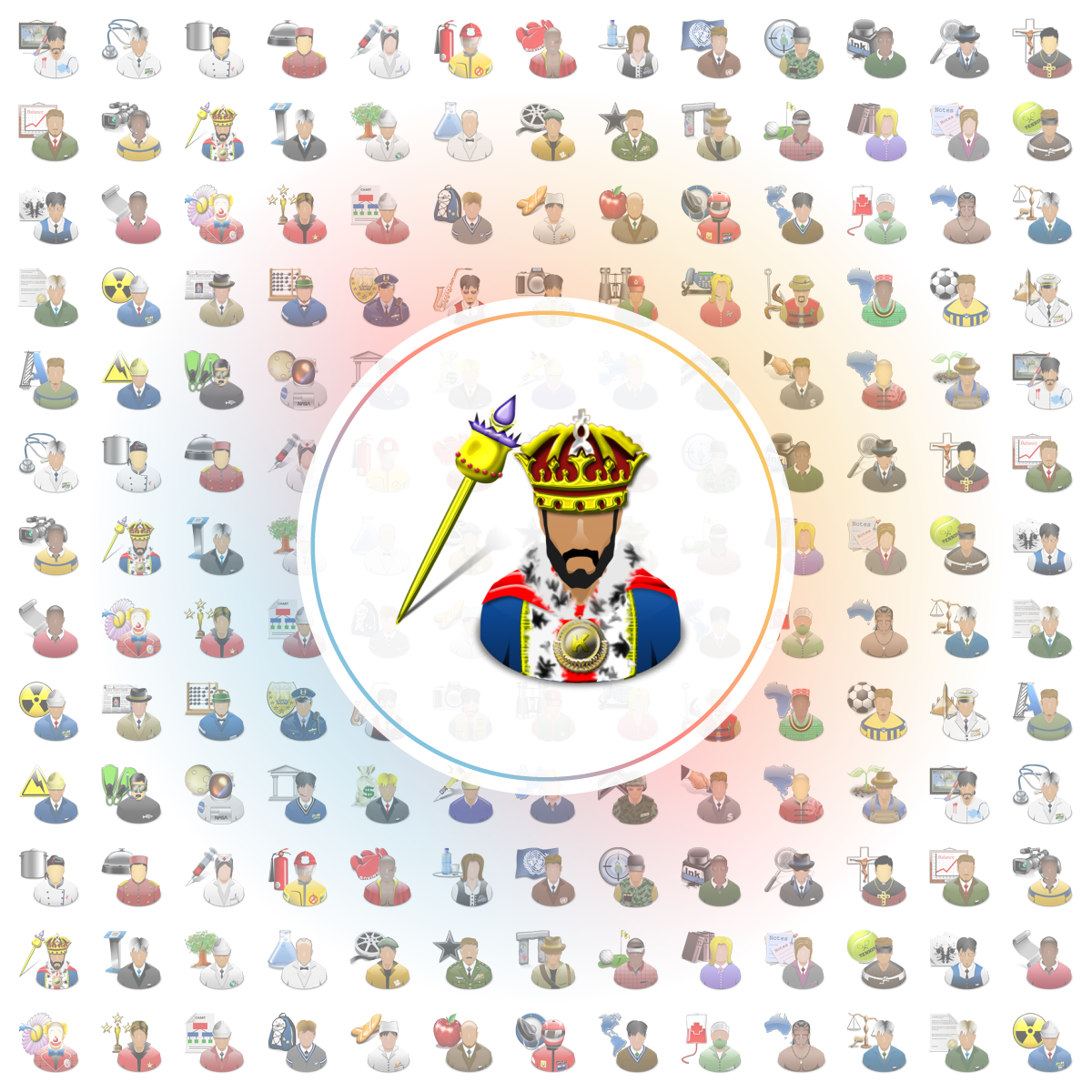 King Icon - Iconshock