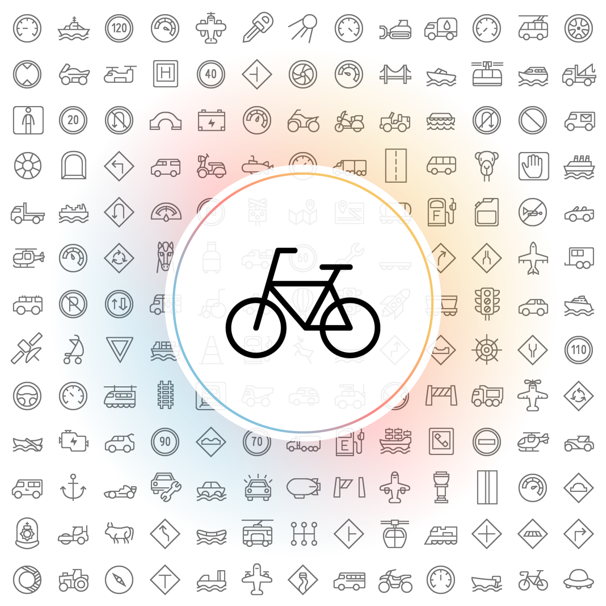 Cycle Icons - Iconshock