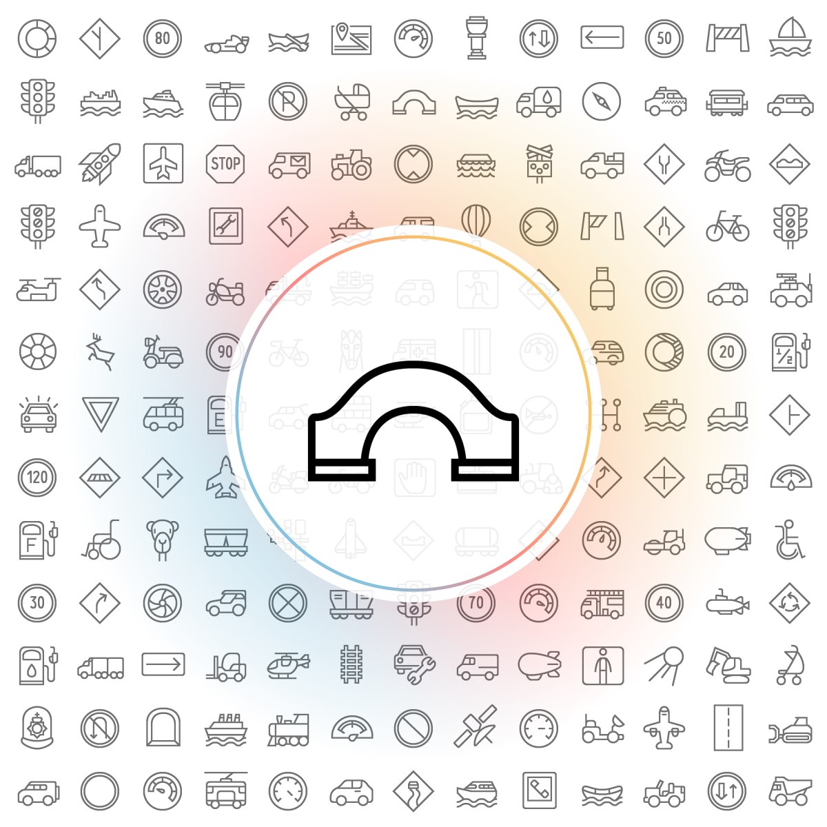 Walkway Icons - Iconshock