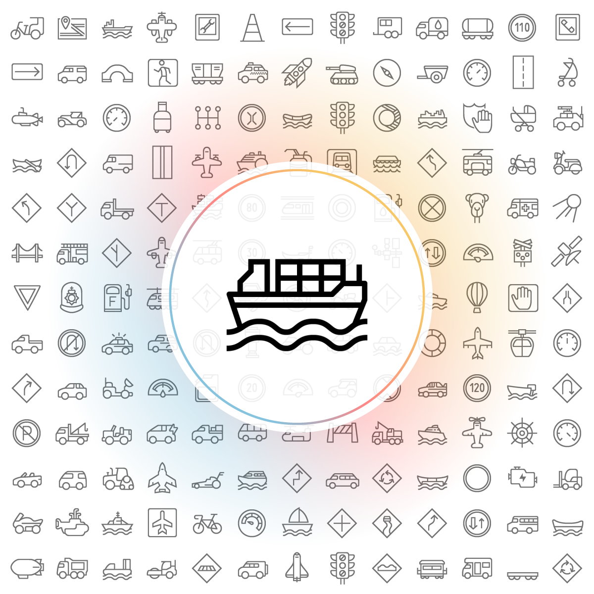 Freight ship Icons - Iconshock