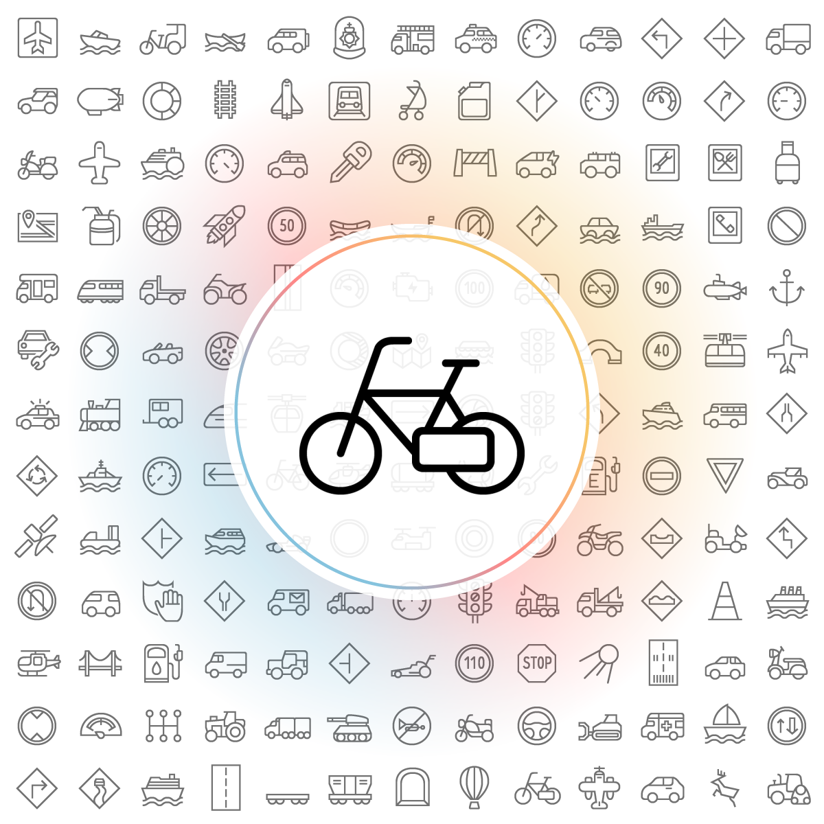 Moped Icons - Iconshock