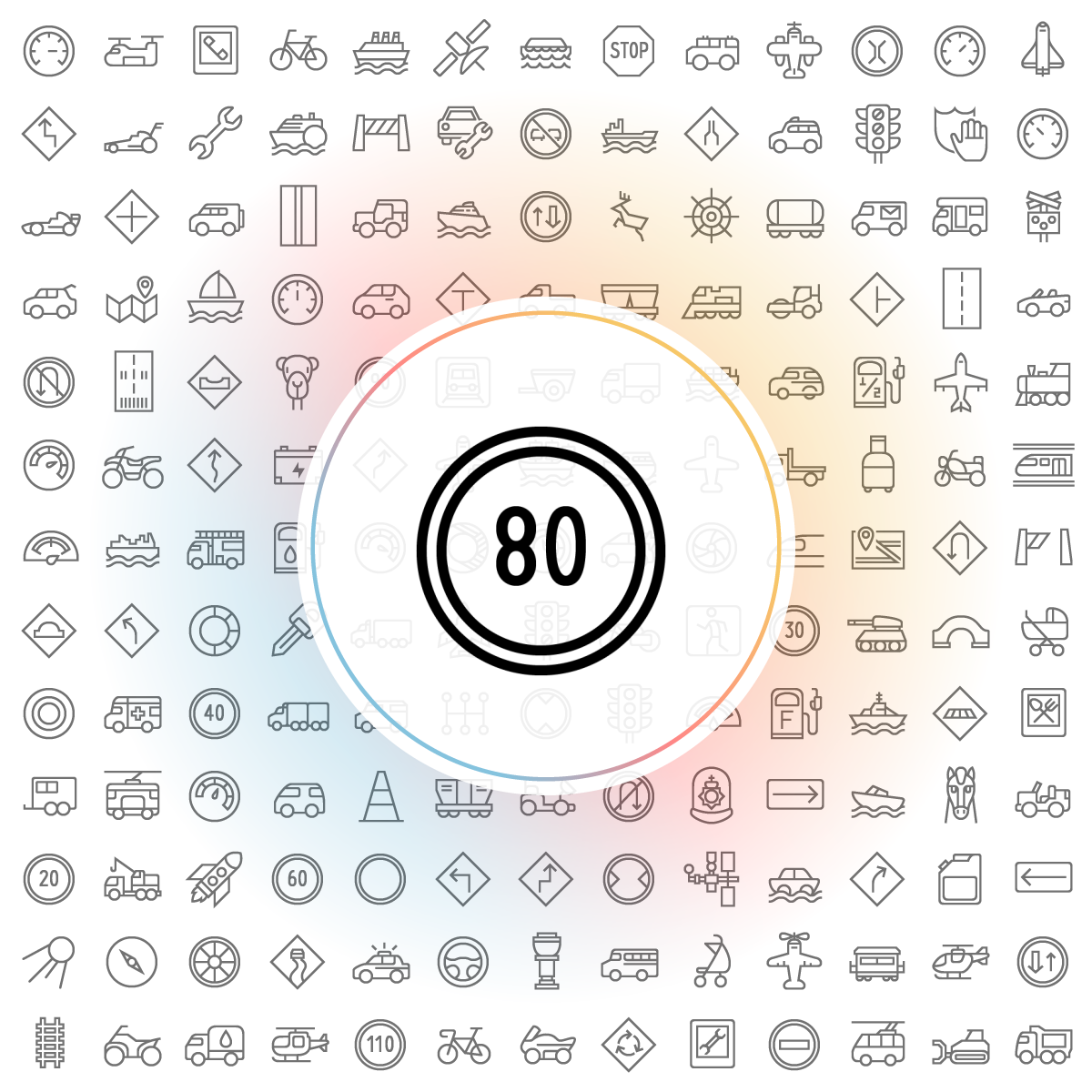 80 Icons - Iconshock