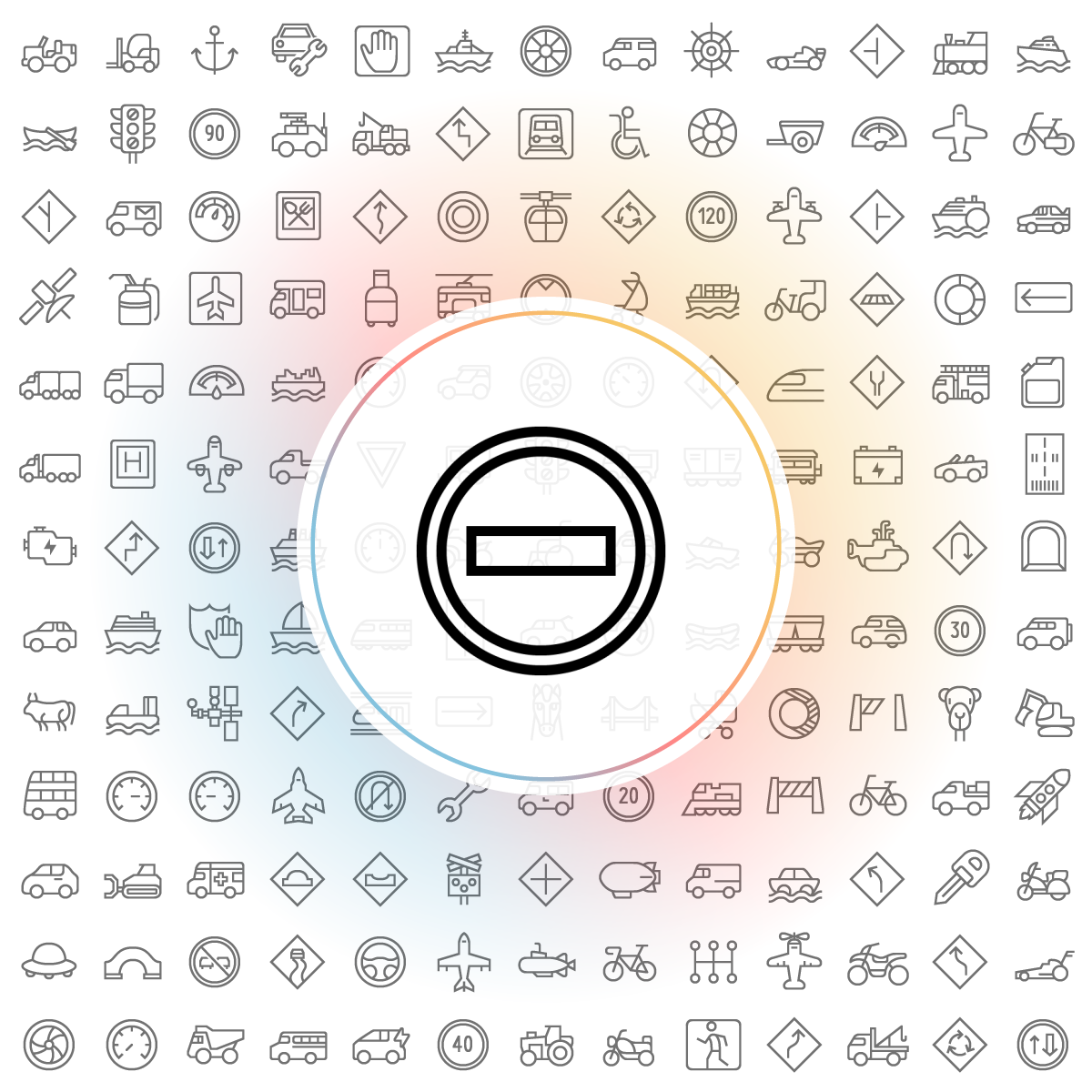 No entry Icons - Iconshock