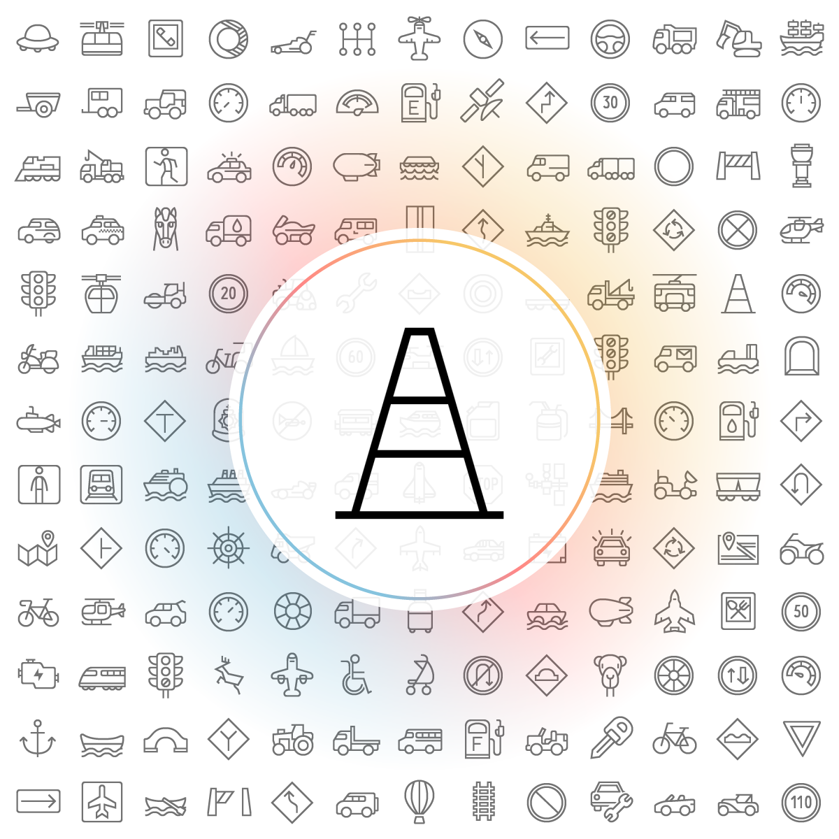 Cone Icons - Iconshock