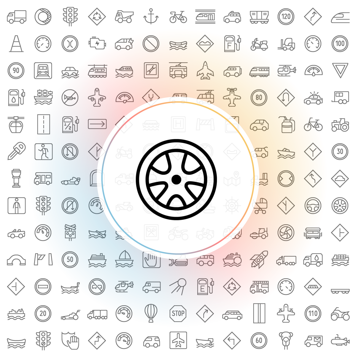 Wheels Icons - Iconshock