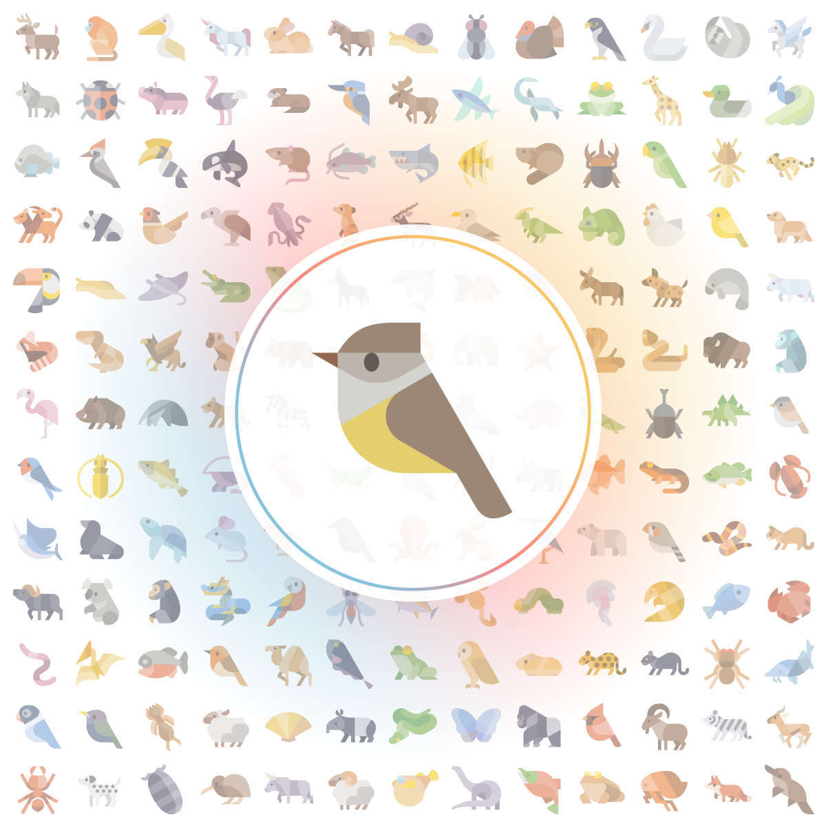 Flycatcher Icons - Iconshock