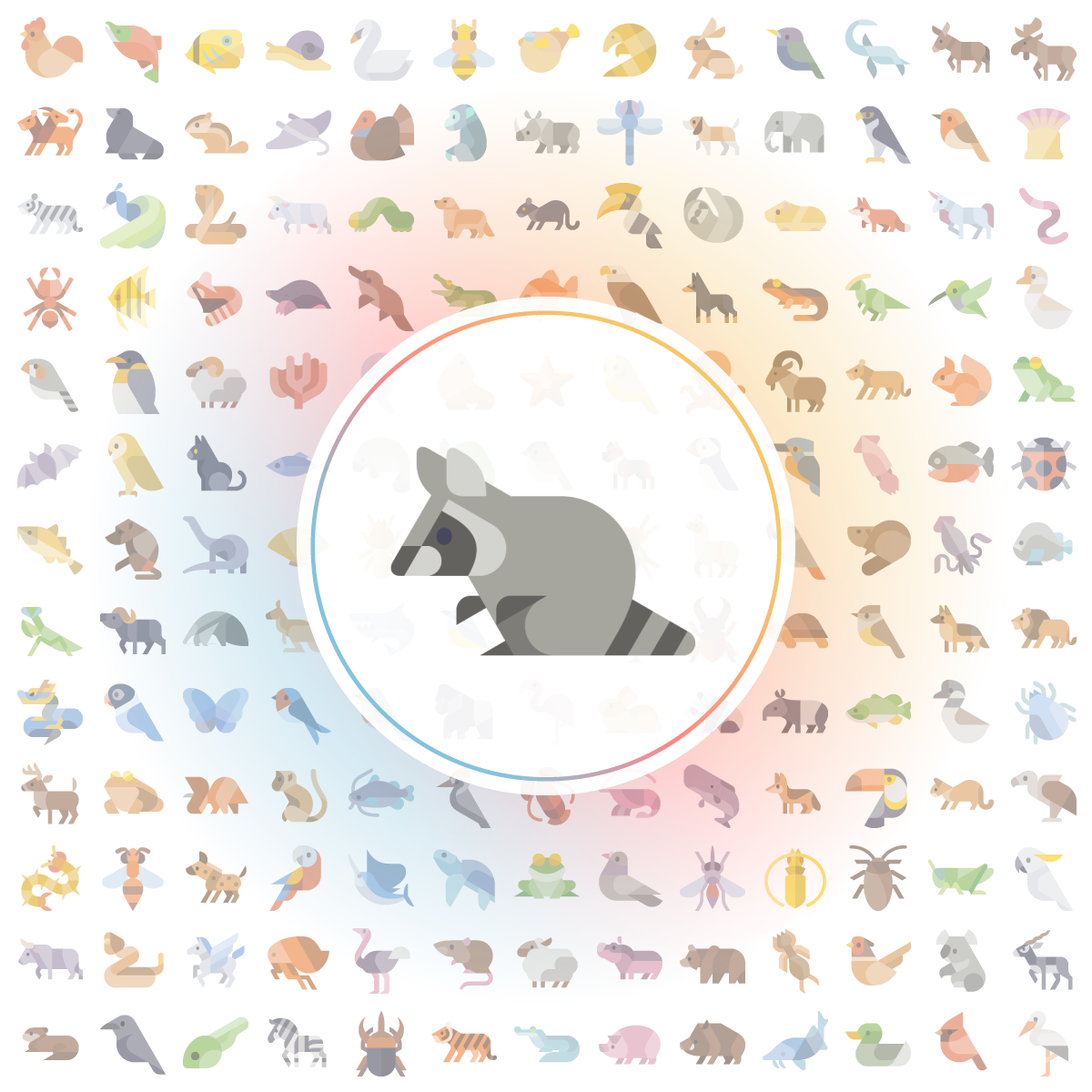 Raccoons Icons - Iconshock